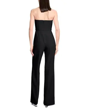 Bcbgmaxazria Draped Corset Jumpsuit