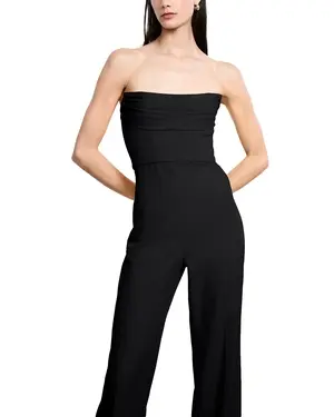 Bcbgmaxazria Draped Corset Jumpsuit
