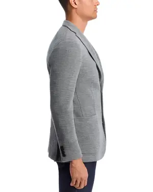 Boglioli Wool Blend Honeycomb Knit K-jacket
