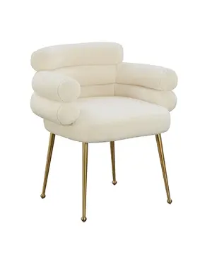 TOV FURNITURE Dente Dining Chair - Cream