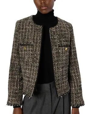 Gerard Darel Nour Tweed Jacket