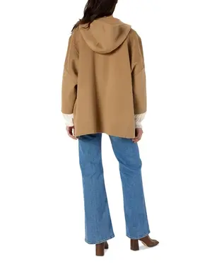 Gerard Darel Marla Wool Hooded Coat