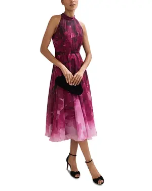 PHASE EIGHT Bethany Ombre Floral Print Dress