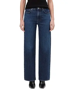 AGOLDE Harper Mid-rise Straight Jeans - Echo