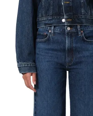 AGOLDE Harper Mid-rise Straight Jeans