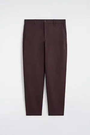 Cos Cotton Straight-leg Chinos - Red