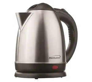 BRENTWOOD 1.5-l Stainless Steel Electric Kettle - Silver