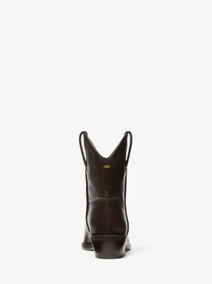 Michael Kors Noemie Leather Boots - Brown
