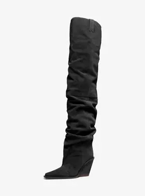 Michael Kors Noemie Over-the-knee Suede Boots