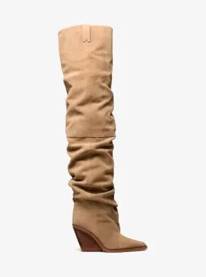 Michael Kors Noemie Over-the-knee Suede Boots