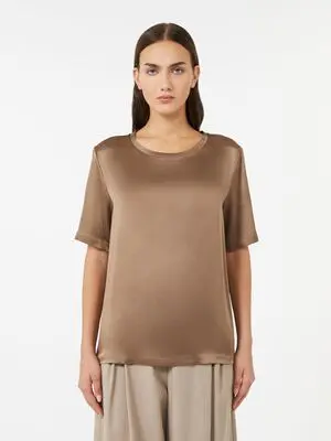 Max Mara Satin T-shirt