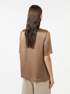 Max Mara Satin T-shirt