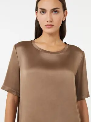 Max Mara Satin T-shirt