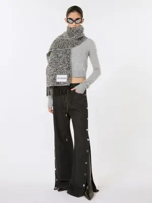 Max Mara Button-detailed Wide-leg Jeans