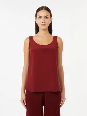 Max Mara Silk Crêpe De Chine Top