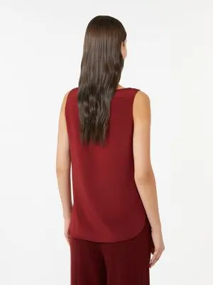 Max Mara Silk Crêpe De Chine Top