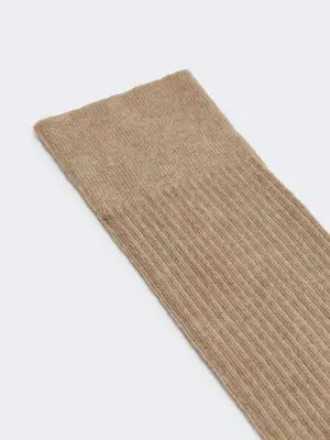 Max Mara Cashmere Knit Long Socks
