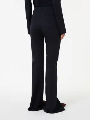 Max Mara Gabardine And Jersey Trousers