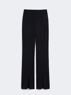 Max Mara Gabardine And Jersey Trousers