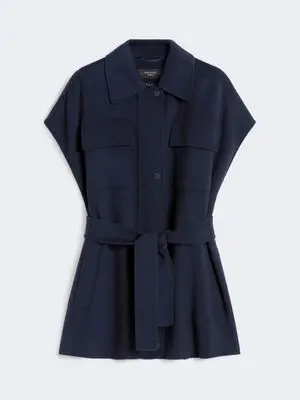 Max Mara Wool-blend Sleeveless Jacket