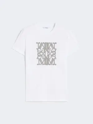 Max Mara Embroidered Cotton T-shirt