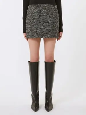 Max Mara Wool-blend Mini Skirt