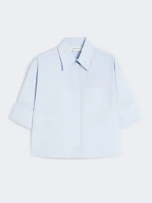 Max Mara Boxy Shirt - Sky Blue