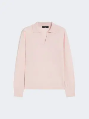 Max Mara Wool And Cashmere Polo Shirt