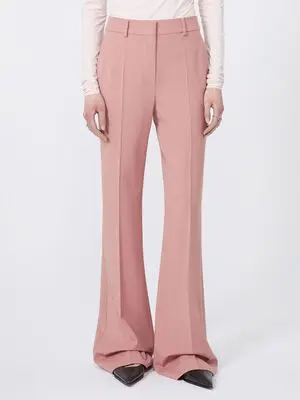 Max Mara Slim Flared Trousers - Antique Rose