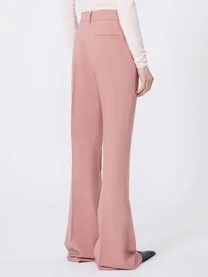 Max Mara Slim Flared Trousers - Antique Rose