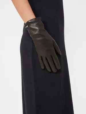 Max Mara Nappa Leather Gloves