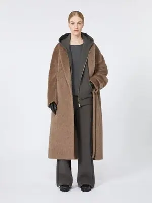 Max Mara Hooded Zip-up Sweatshirt