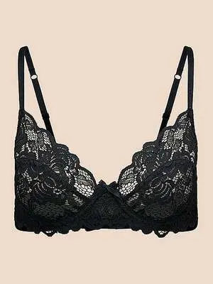 Victoria's Secret Adore Me London Balconette Bra - Black