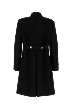 Valentino Garavani Shearling Coat - Black