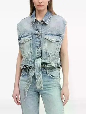 Hugo Collared Vests For Women