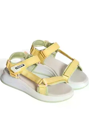 HOFF Strapped Flat Sandals - Yellow