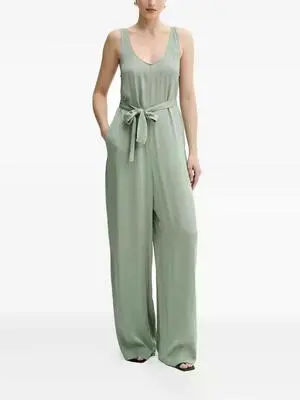 Armani Exchange Self-tie Jumpsuit - Green