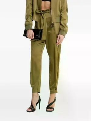SIMONA CORSELLINI Belted Cargo Trousers