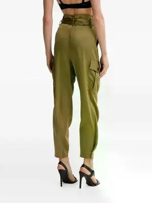 SIMONA CORSELLINI Belted Cargo Trousers