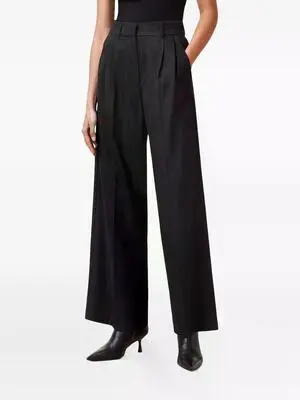 ALLSAINTS Pinstriped Pleated Trousers