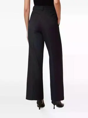 ALLSAINTS Pinstriped Pleated Trousers