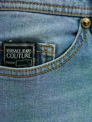 Versace Logo-plaque Jeans