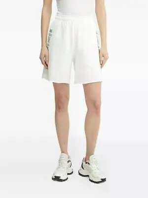Pinko Logo Detail Elasticated-waist Shorts