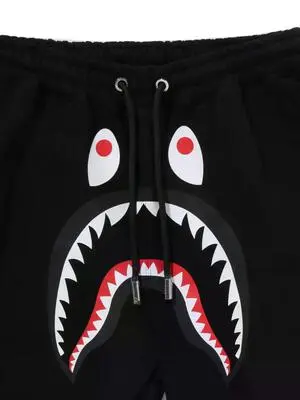 A BATHING APE Shark-head Drawstring Track Pants