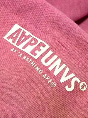 AAPE BY *A BATHING APE® Logo-embossed Zip-up Hoodie