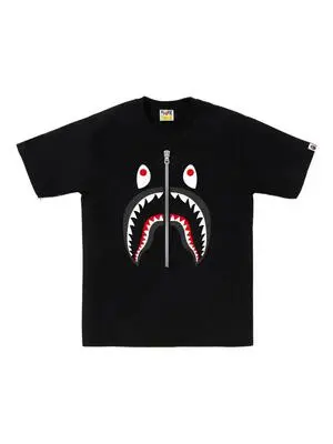 A BATHING APE Printed T-shirt - Black