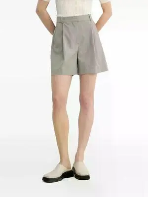 BY MALENE BIRGER Pleated Concealed-fastening Shorts