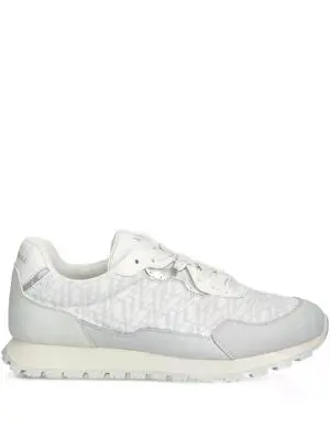 Armani Exchange Monogram Patterned Lace-up Sneakers