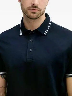 Paul & Shark Striped-collar Polo Shirt