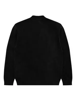 AAPE BY *A BATHING APE Ape Head Patch-pocket Cardigan - Black